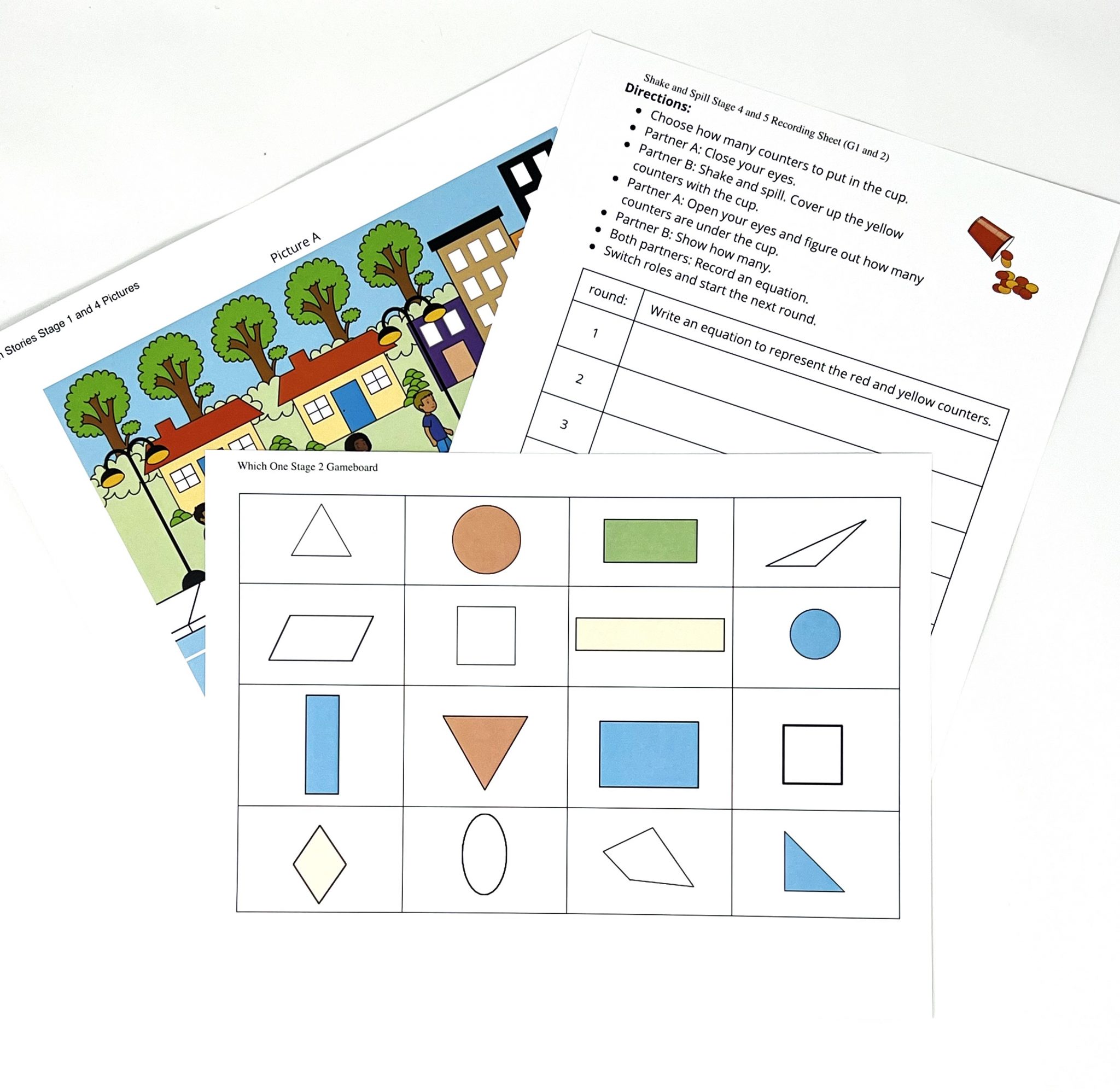Grade 1 Card Deck and Game Board Bundle based on IM K-5 Math™ | The ...